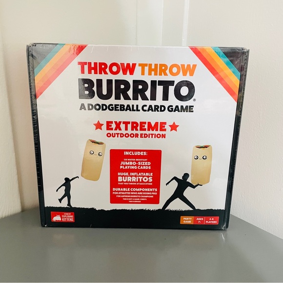 Throw Throw Burrito | Games | Nib Throw Throw Burrito Game Extreme ...